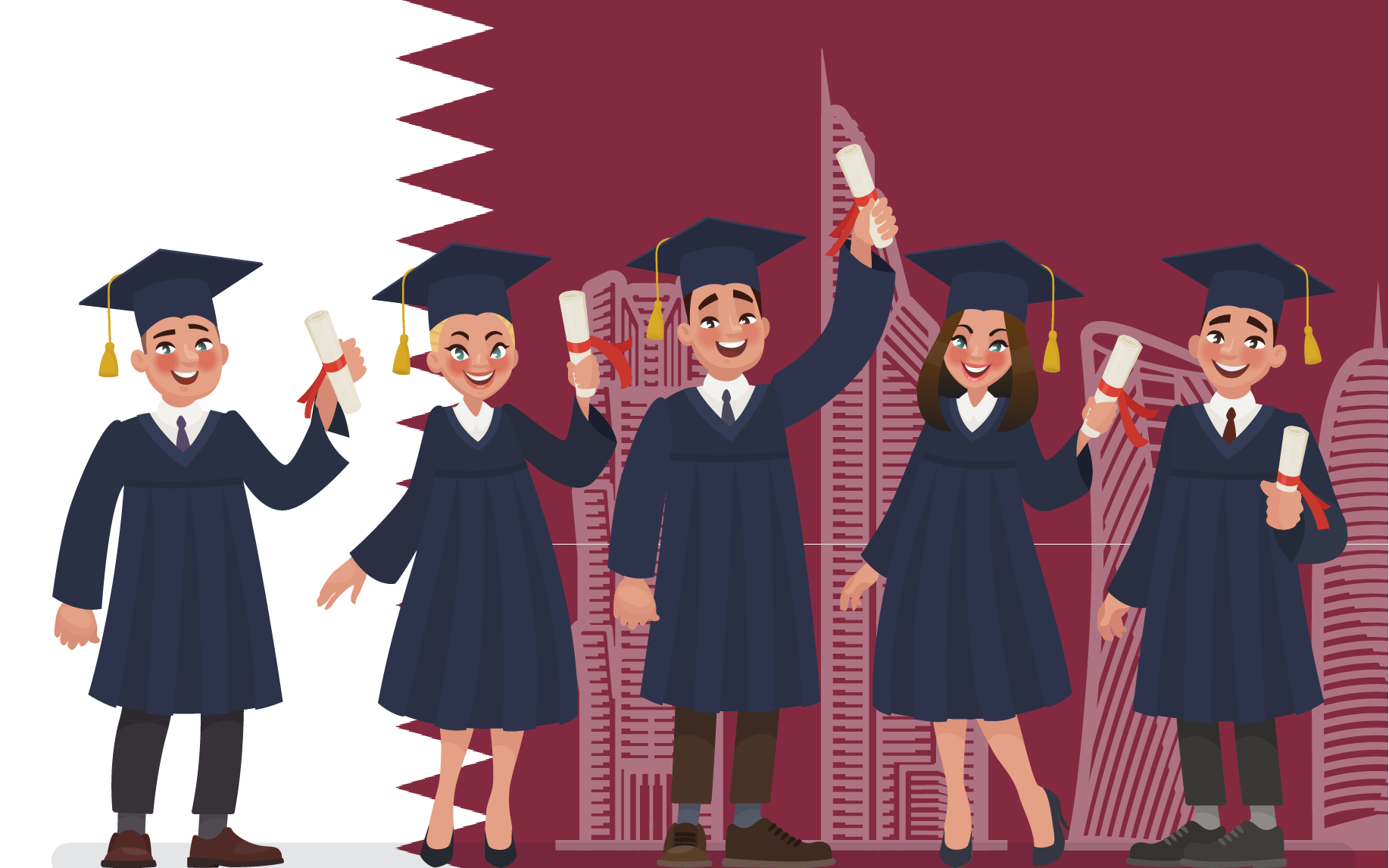 Studying Abroad vs Studying in Qatar for expats. - M-J Global